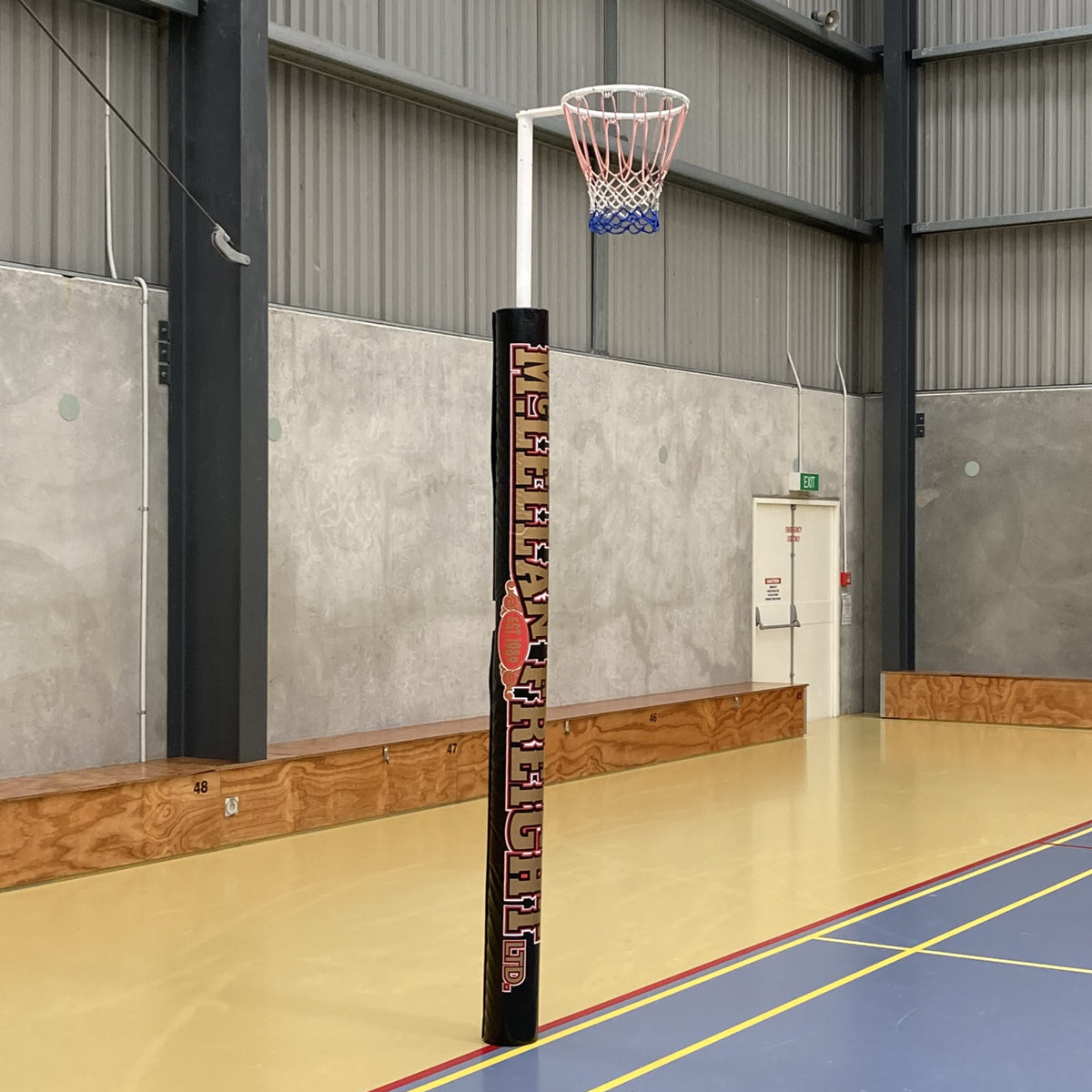 Netball Goal Post Pads (Set of 2) – Gym Mats New Zealand